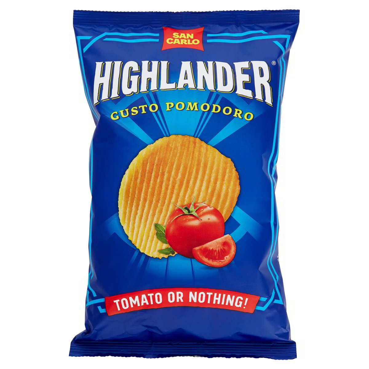 PATATINE HIGHLANDER TOMATO SAN CARLO GR.130 - l'ecommerce secondo Iper ...