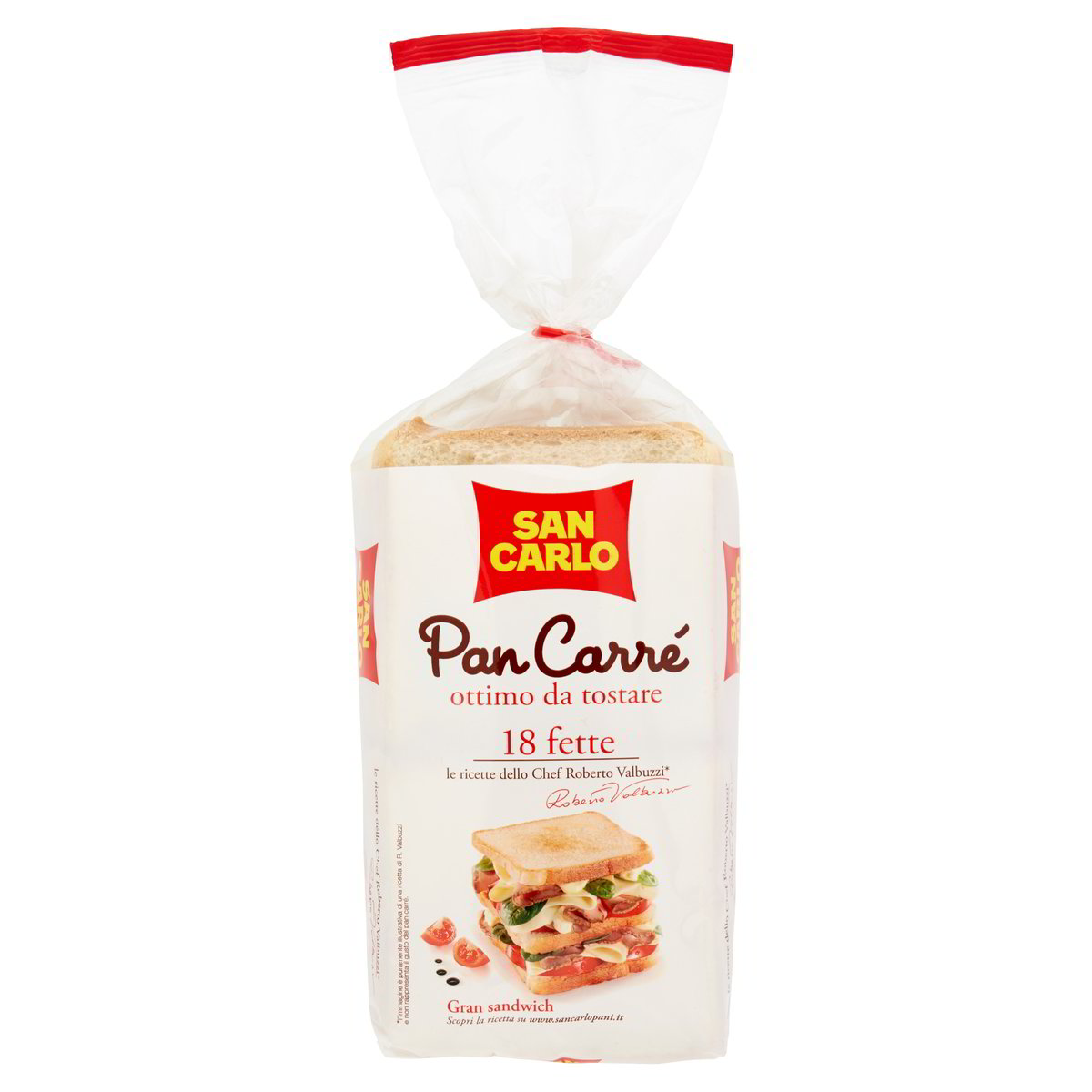 PAN CARRE' 18 FETTE SAN CARLO GR. 330 - l'ecommerce secondo Iper Tosano