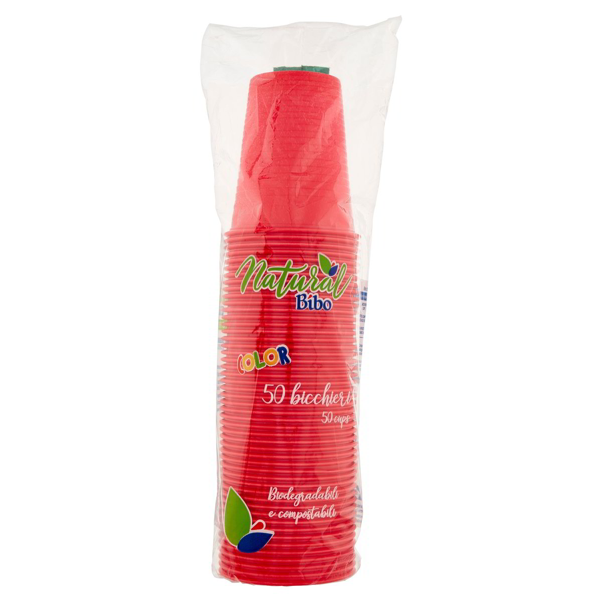 BICCHIERI IN BIOPLASTICA ROSSI ML200 BIBO PZ.50 - l'ecommerce secondo ...