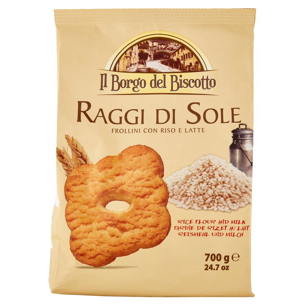BISCOTTI RISO/LATTE IL BORGO DEL BISCOTTO GR.700 - l'ecommerce secondo ...