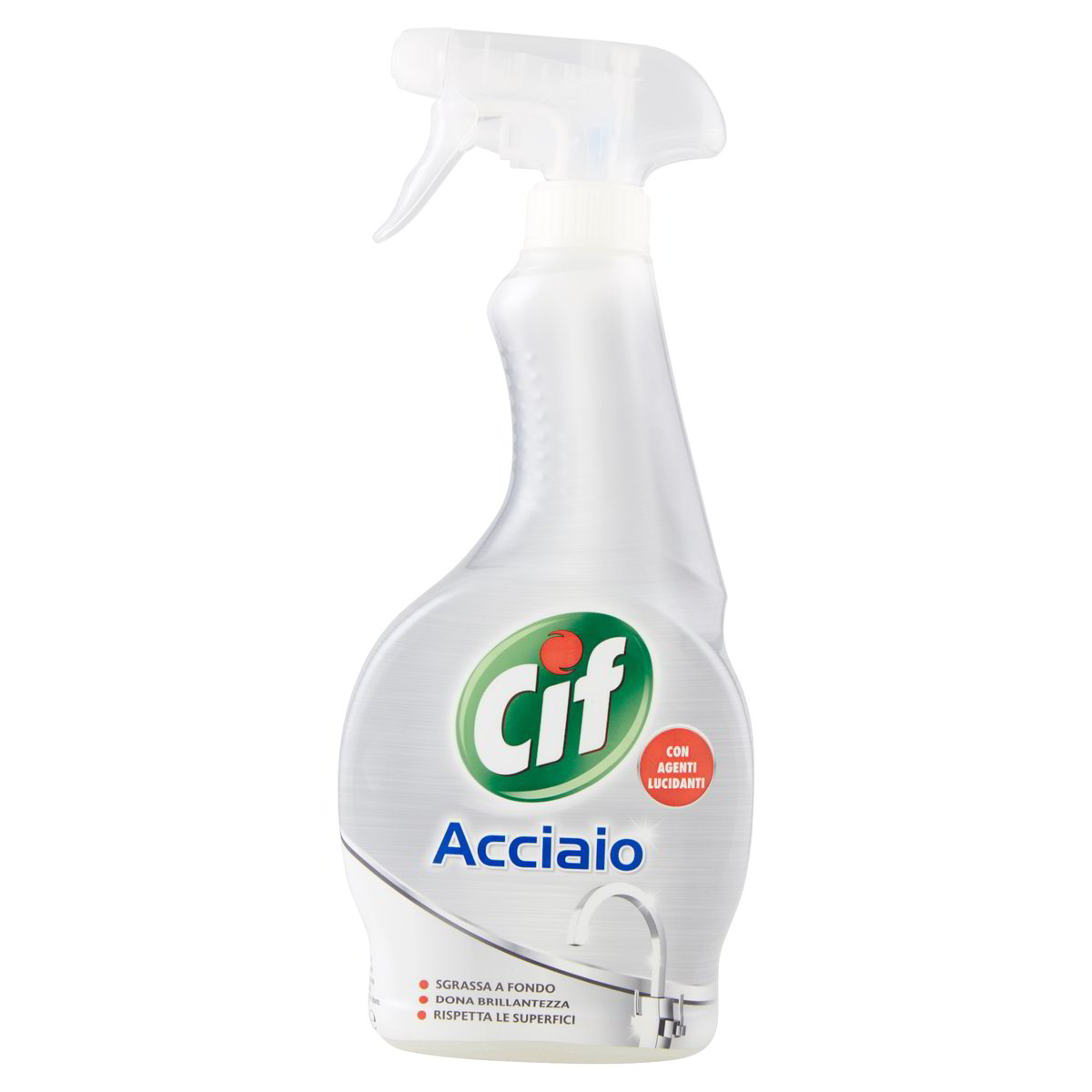 DETERGENTE ACCIAIO IN SPRAY CIF ML.500 - l'ecommerce secondo Iper Tosano