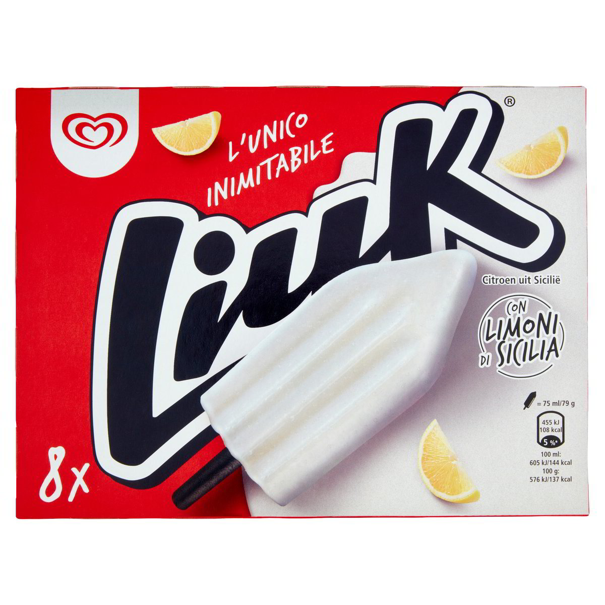 LIUK CON LIMONI DI SICILIA ALGIDA GR. 79 X 6 PZ. - l'ecommerce secondo ...